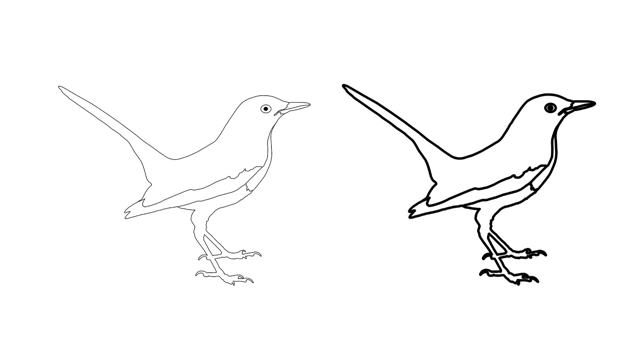 Simplest method for increasing thickness of line drawing in Photoshop ...