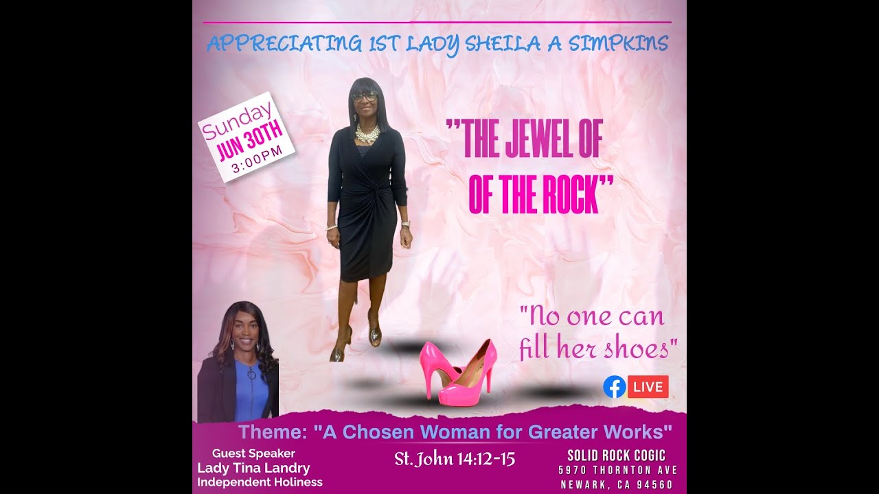 First Lady Sheila Simpkins Appreciation Service - YouTube
