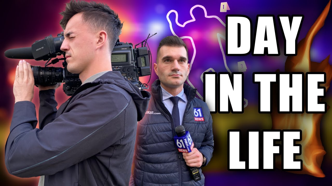 A Day In The Life Of A News Cameraman - YouTube