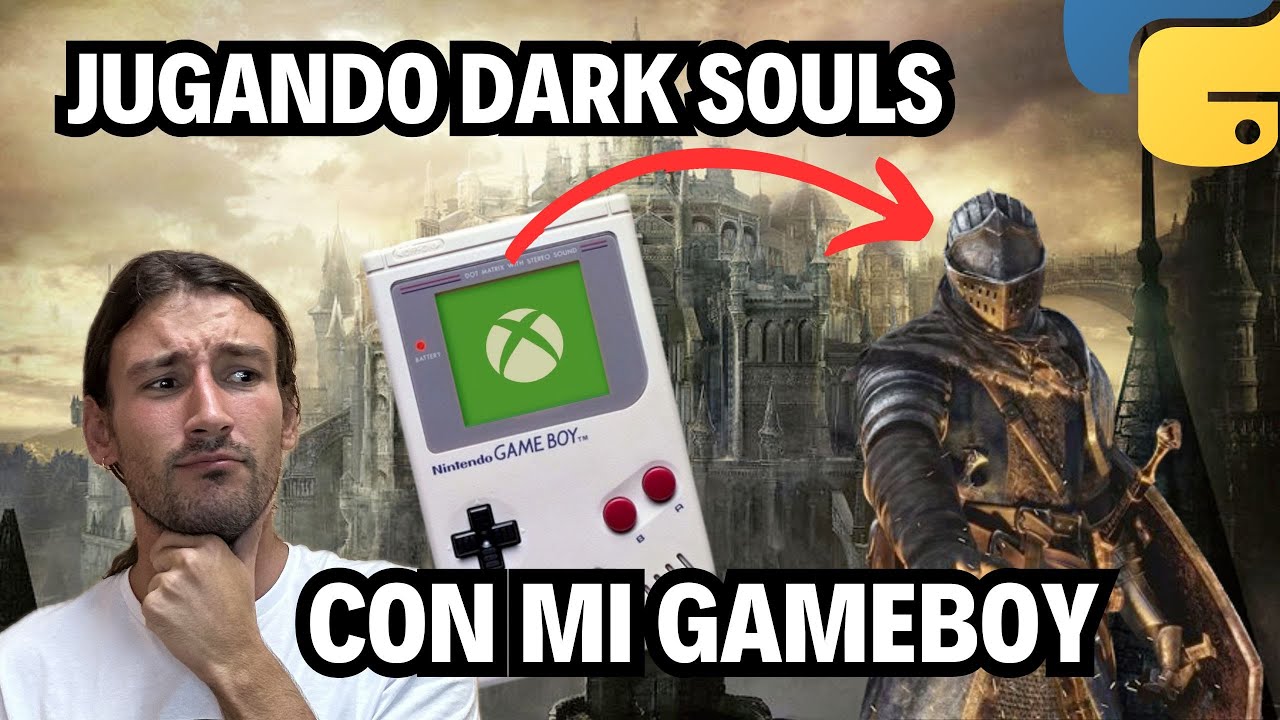 Jugando Dark Souls con GameBoy | Programado con Python - YouTube