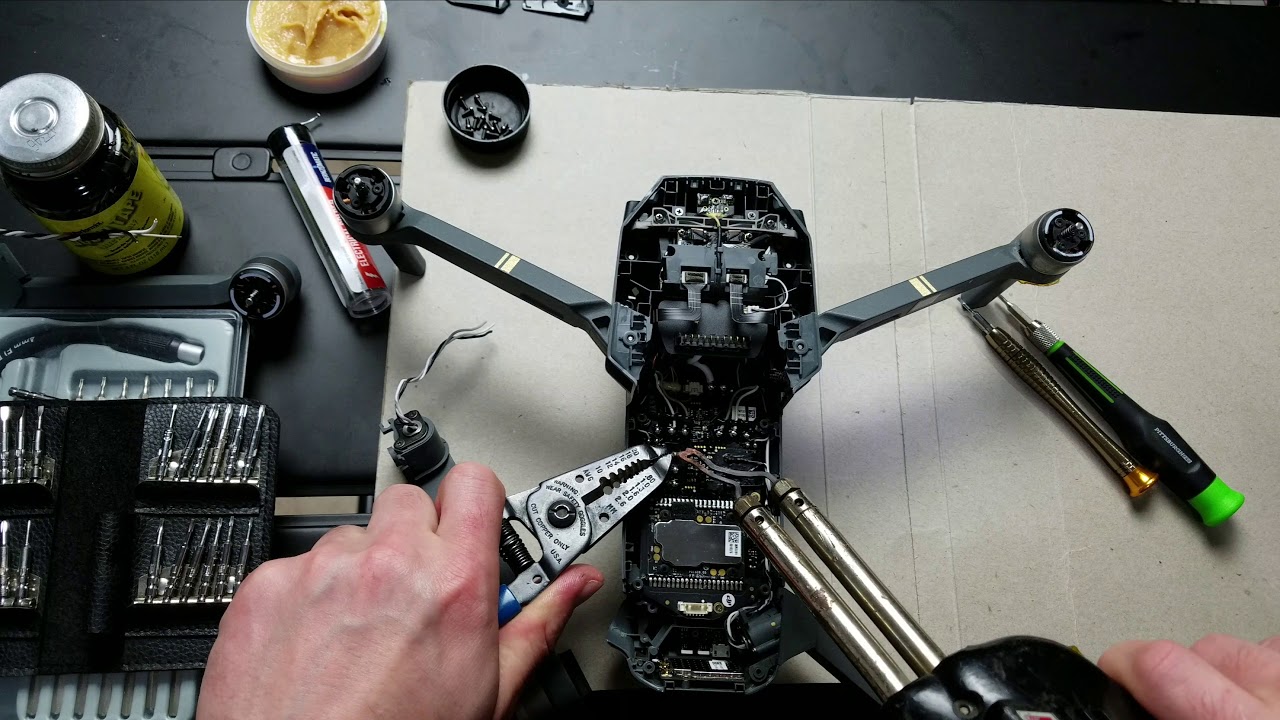 Crashed Mavic 2 Pro Drone Arm/Leg Repair: For Mavic 2 Zoom, Mavic Pro ...