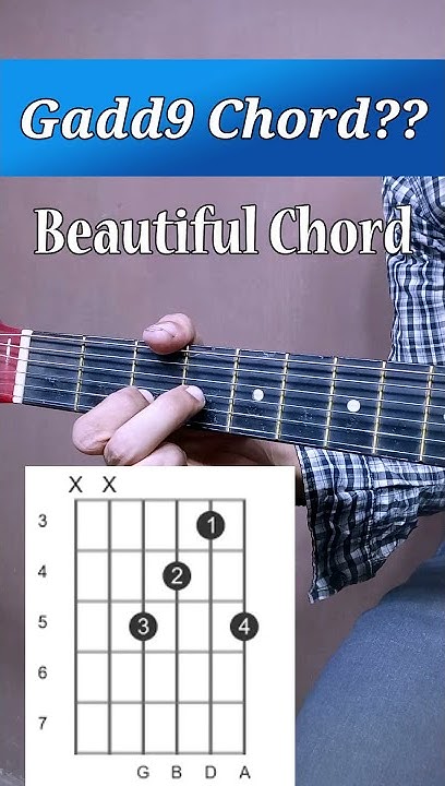 How To Play Gadd9 Chord | Easy To Play | WN Guitarist #shorts - YouTube