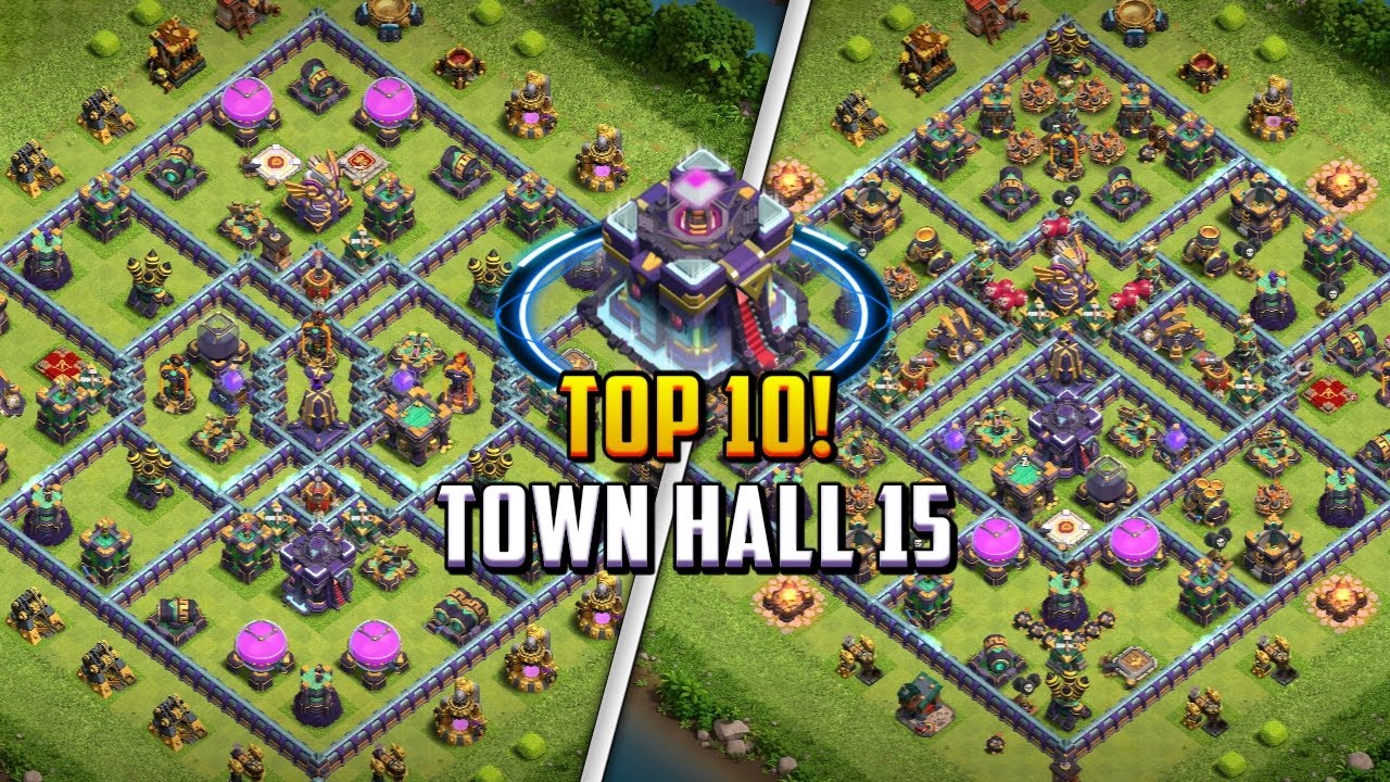 TOP 10! Town Hall 15 (TH15) Hybrid/Farming Base Layout + Copy Link 2024 ...