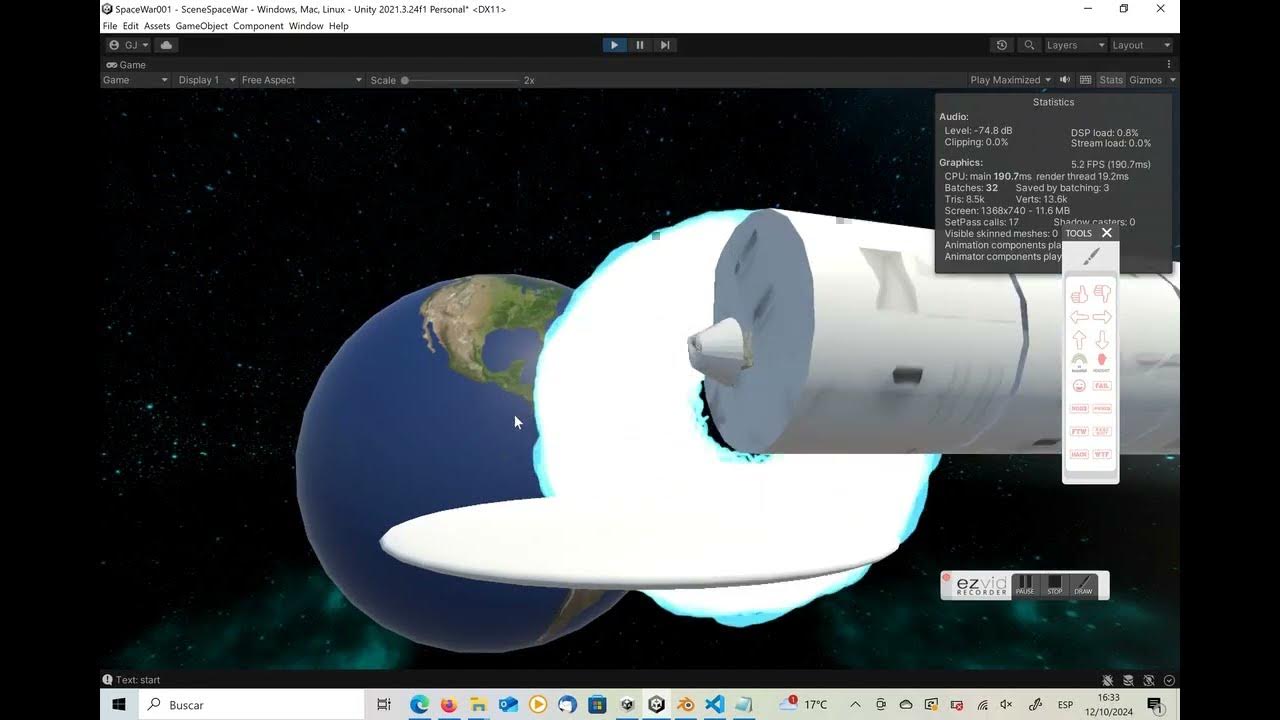 Unity Tutorial 023: Textures for Cargo Spaceship. RealSpaceWar game - YouTube