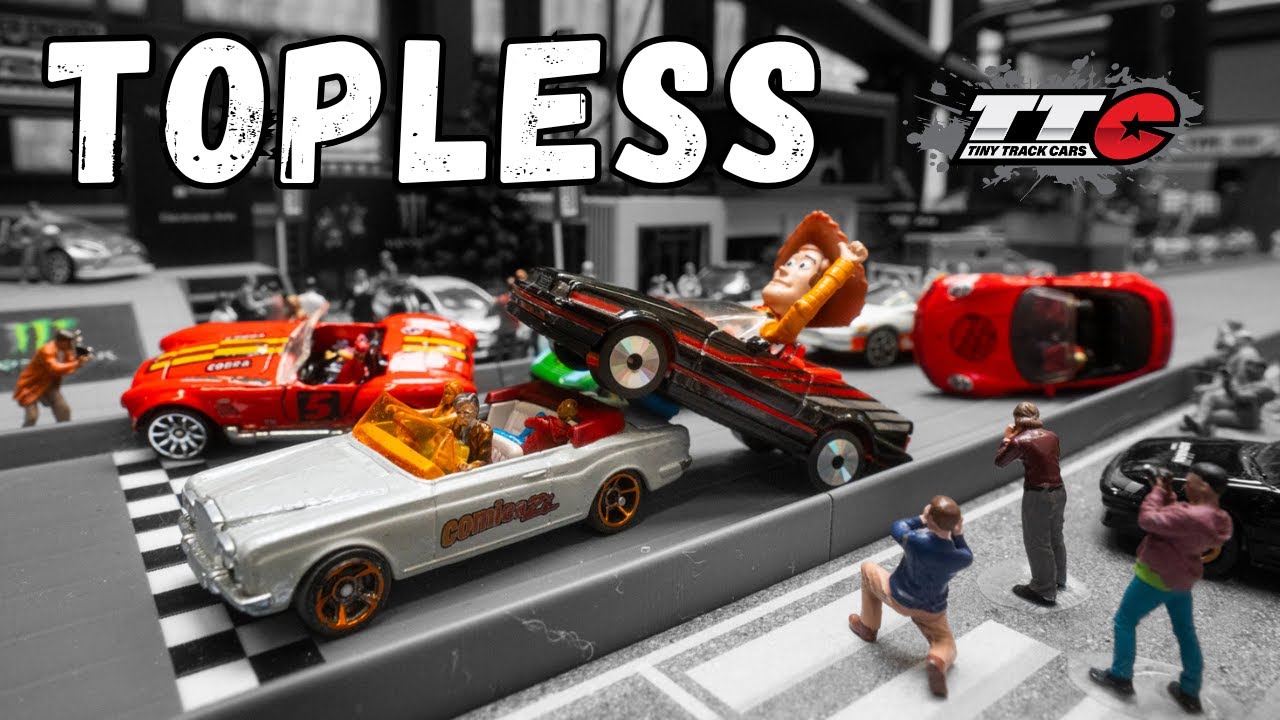 Miniature Convertible Racing Tournament HEATS UP With 16 Topless Cars ...