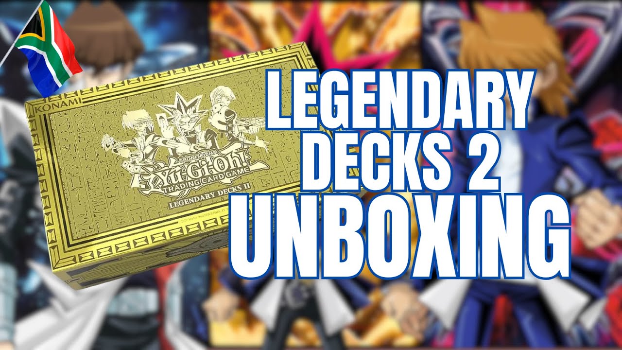 Unboxing Yu-Gi-Oh! Legendary Decks 2 | Live on Twitch: New Yugi, Kaiba ...