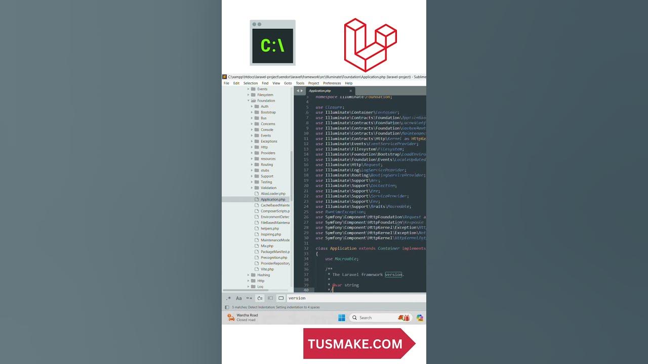 How to Check Laravel Version in File #find #laravel #version #in #file ...