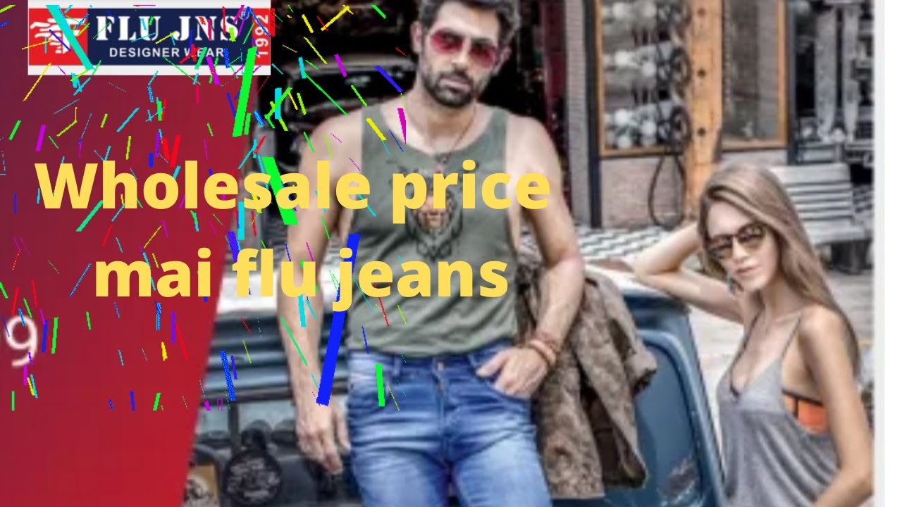 Flu Jean's tank road delhi! Flu Jean's Jean's wholesale market #flujean ...