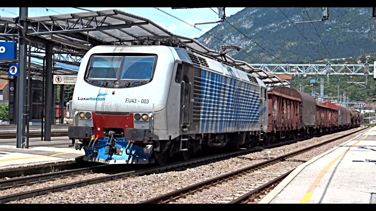 TRENI IN TRANSITO A TRENTO: Treno Orient Express, Eurocity, Merci ...