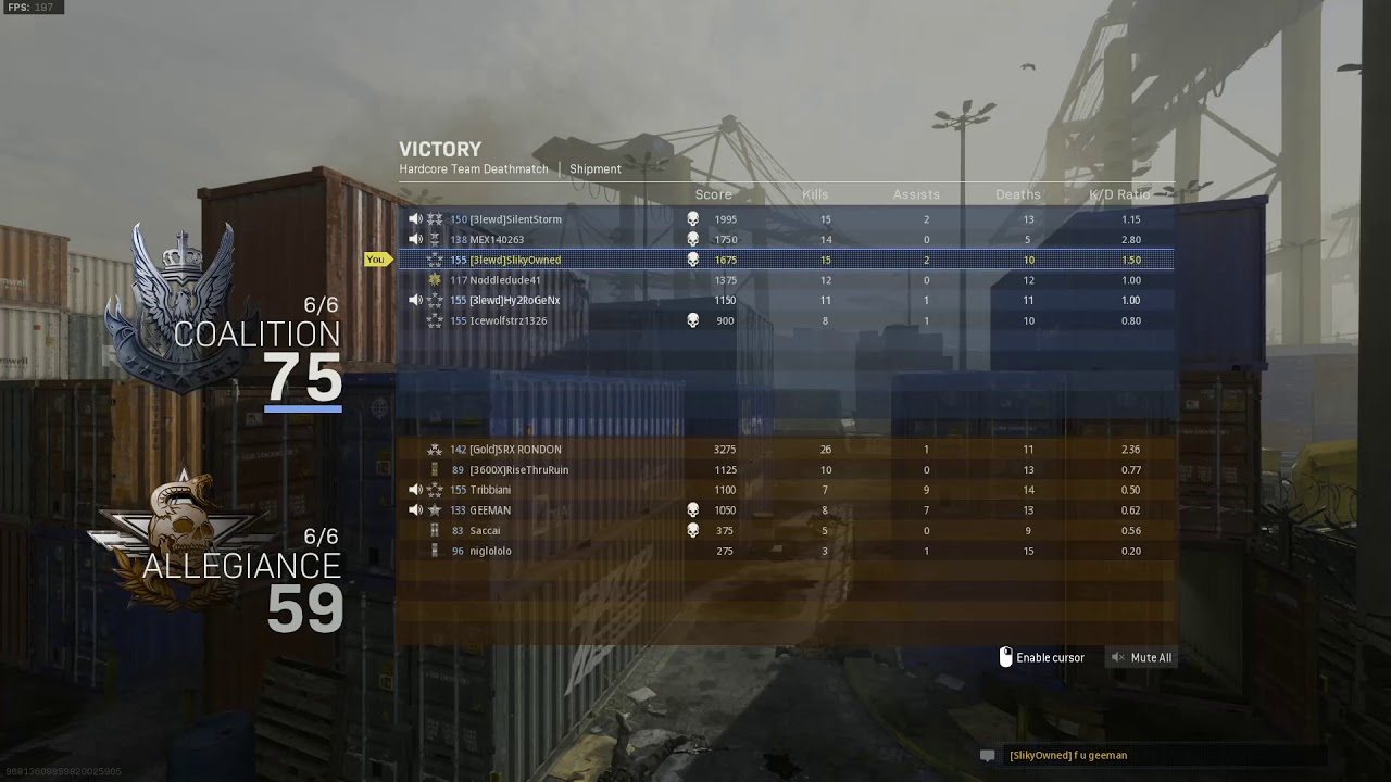 Just a normal cod lobby (EARRAPE) - YouTube