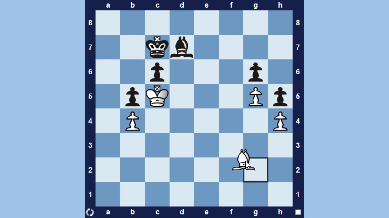 Zugzwang and the principle of two weaknesses - YouTube