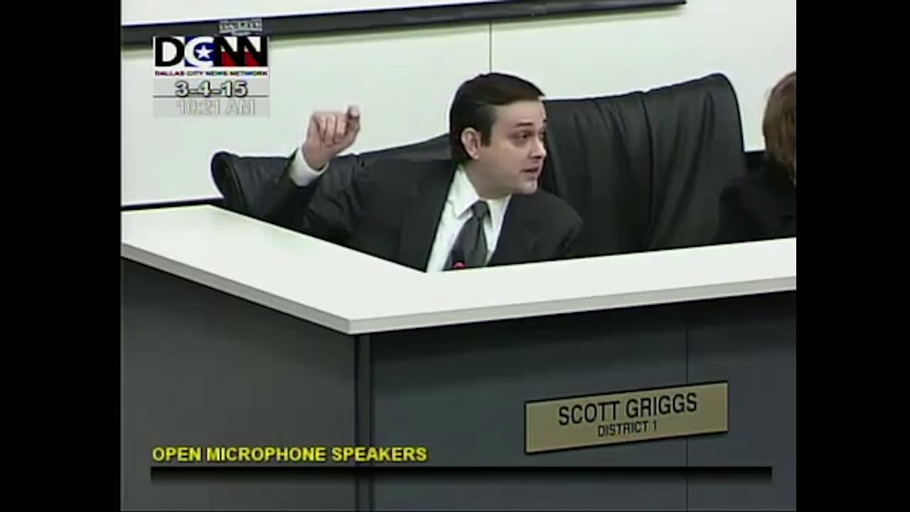 Scott Griggs on the Trinity Tollroad in 2015 - YouTube