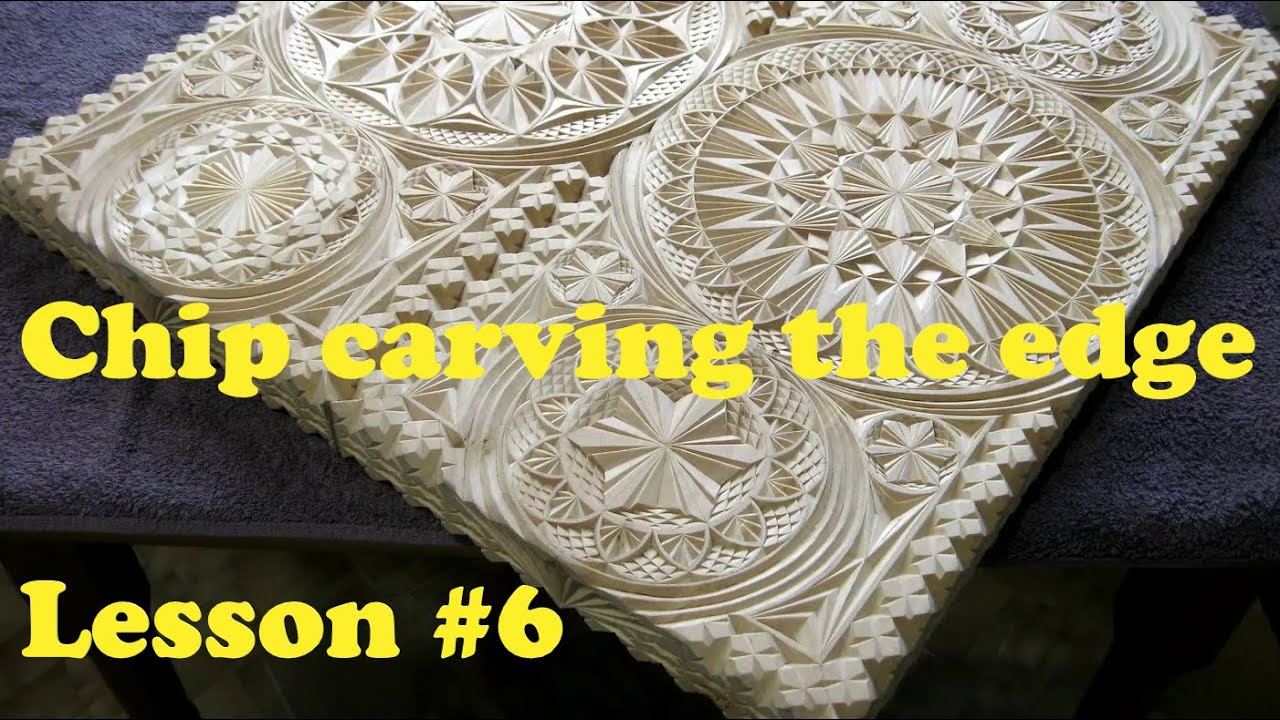 #6 Lesson #6 How to carve the edge of the board. - YouTube
