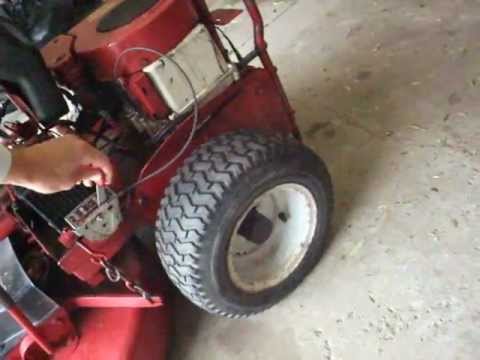 Snapper Riding Mower - Start-up - YouTube