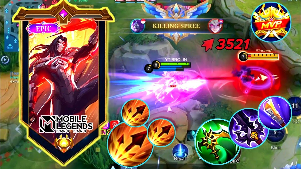 Moskov User Inspire Enhance Basic Attacks 💓 Build Top 1 Global Moskov ️️ Mobile Legends √ - YouTube