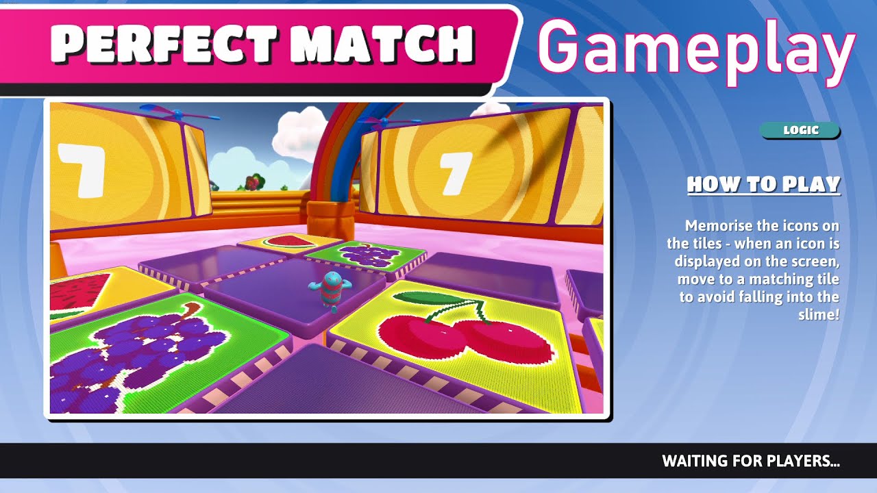 Perfect Match New Gameplay Round | Fall Guys: Ultimate Knockout - YouTube