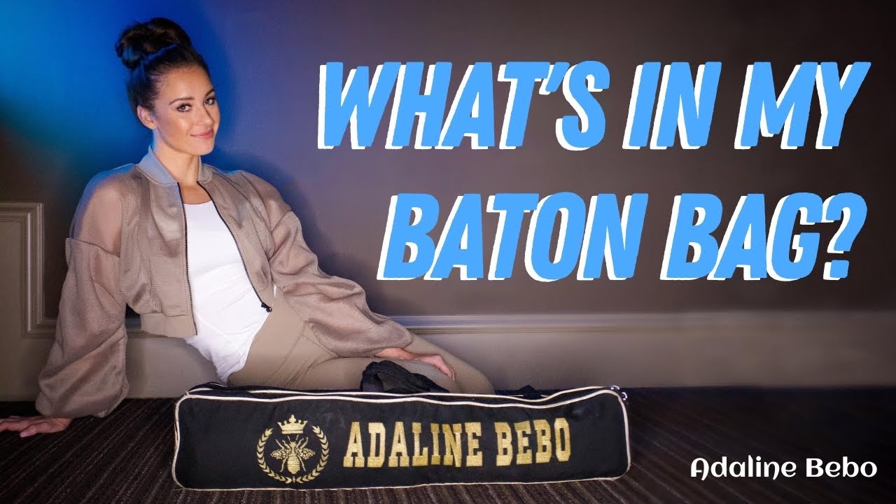 WHAT'S IN MY BATON BAG? - Adaline Bebo - YouTube