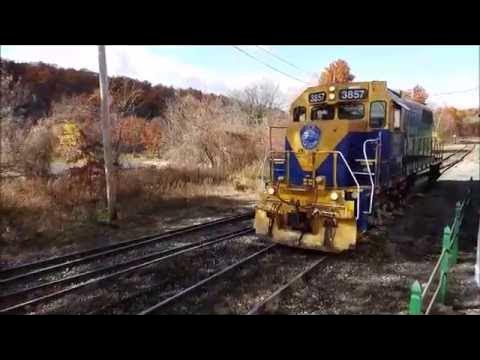 Freight Trains of Massachusetts; CSX, P&W, and NECR Trains - YouTube