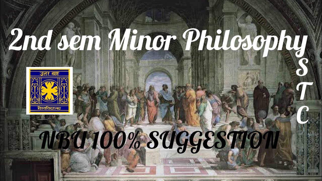 2nd sem Minor Philosophy #northbengaluniversity #nbu #nbu #2024 - YouTube