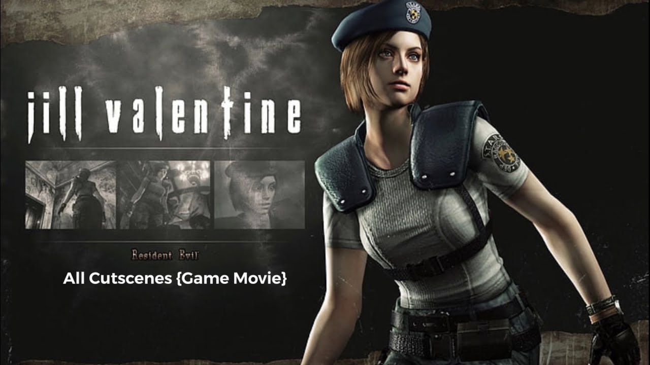 Resident Evil HD Remaster - All Cutscenes {Game Movie} (Jill Valentine ...