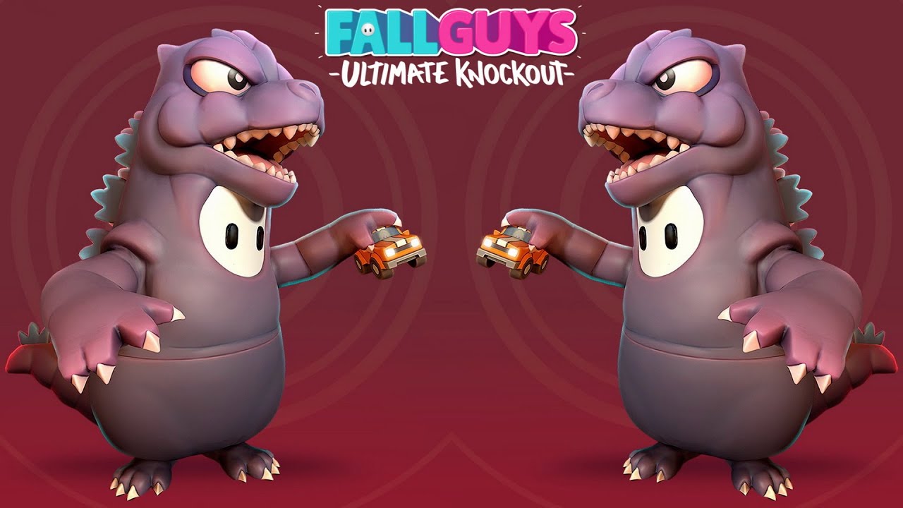 New Costume, Godzilla! - FALL GUYS Season 2 - YouTube