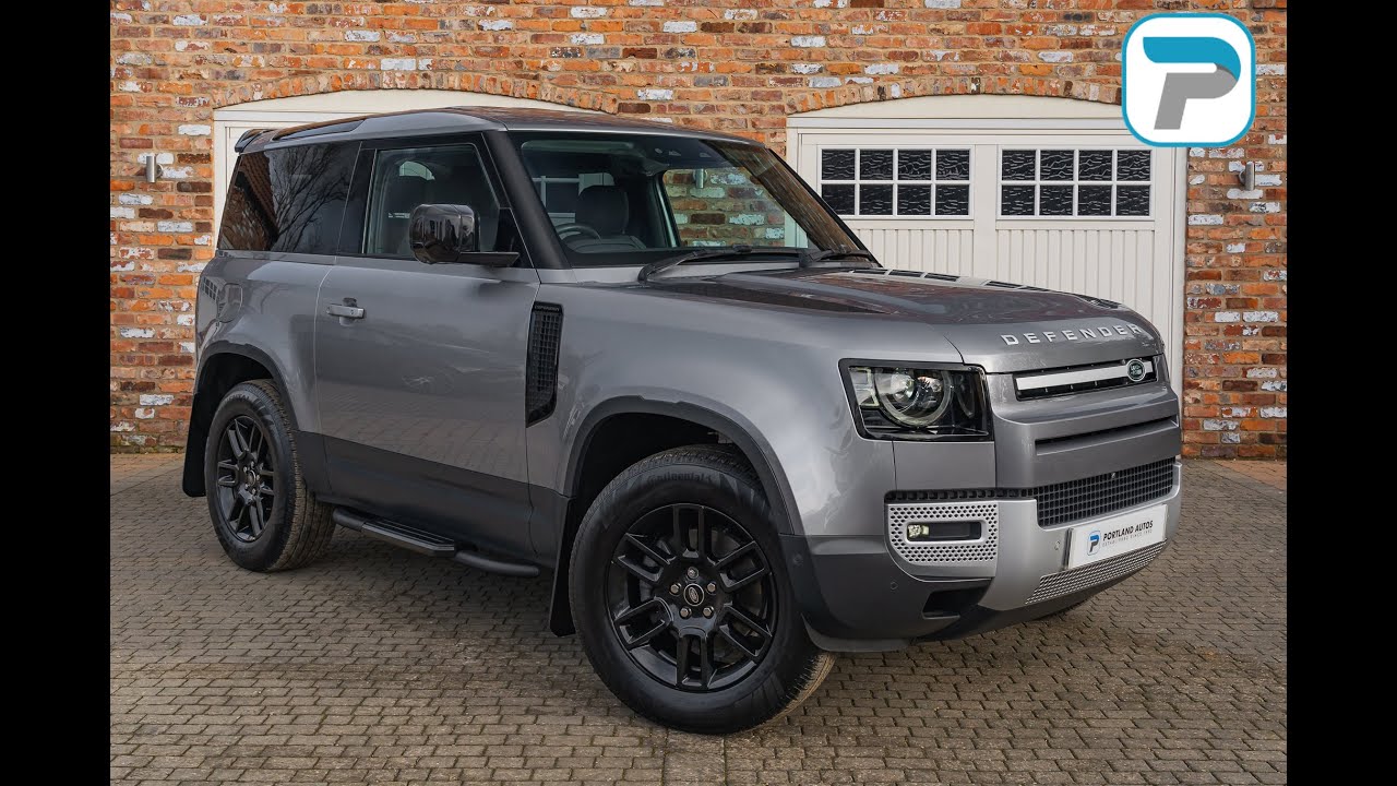 2022/22 LAND ROVER DEFENDER 90 D250 SE IN EIGER GREY METALLIC WITH ...