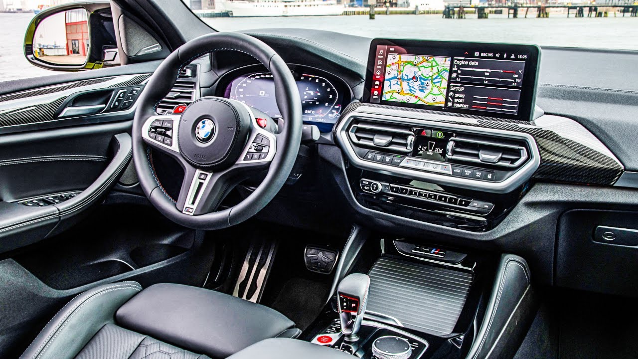 All NEW 2022 BMW X4 M Competition Interior - YouTube
