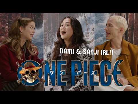 Sherina Munaf challenged Emily Rudd (Nami) & Taz Skylar (Sanji) in a ONE PIECE QUIZ! 🏴‍☠️