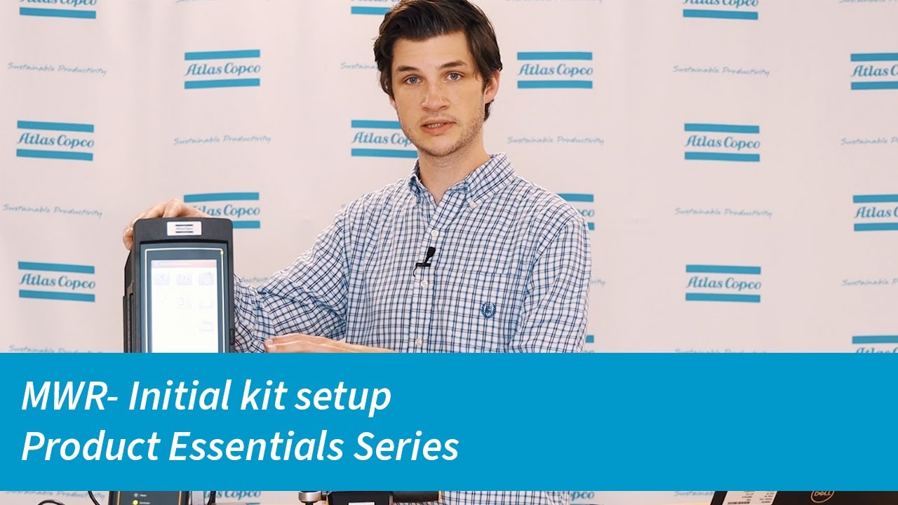 Atlas Copco | MWR: Initial kit set-up - YouTube