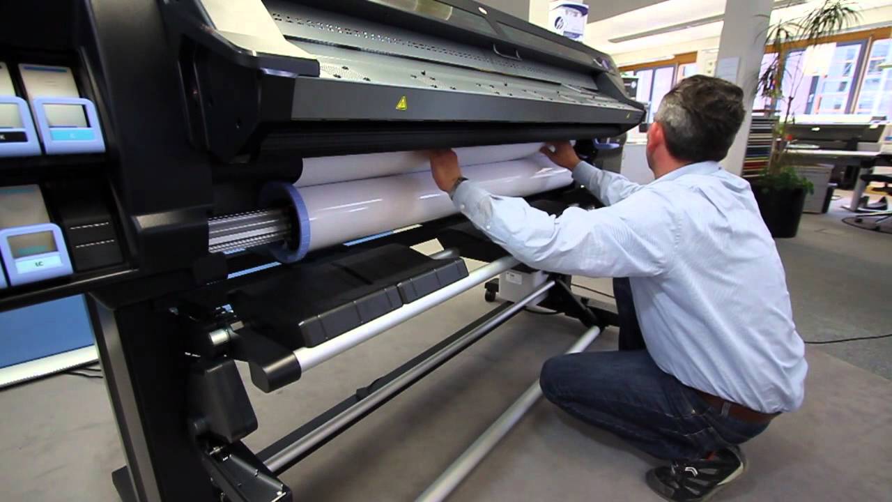 Großformatdrucker HP L26500 60". Professioneller Latexdruck für In- und ...