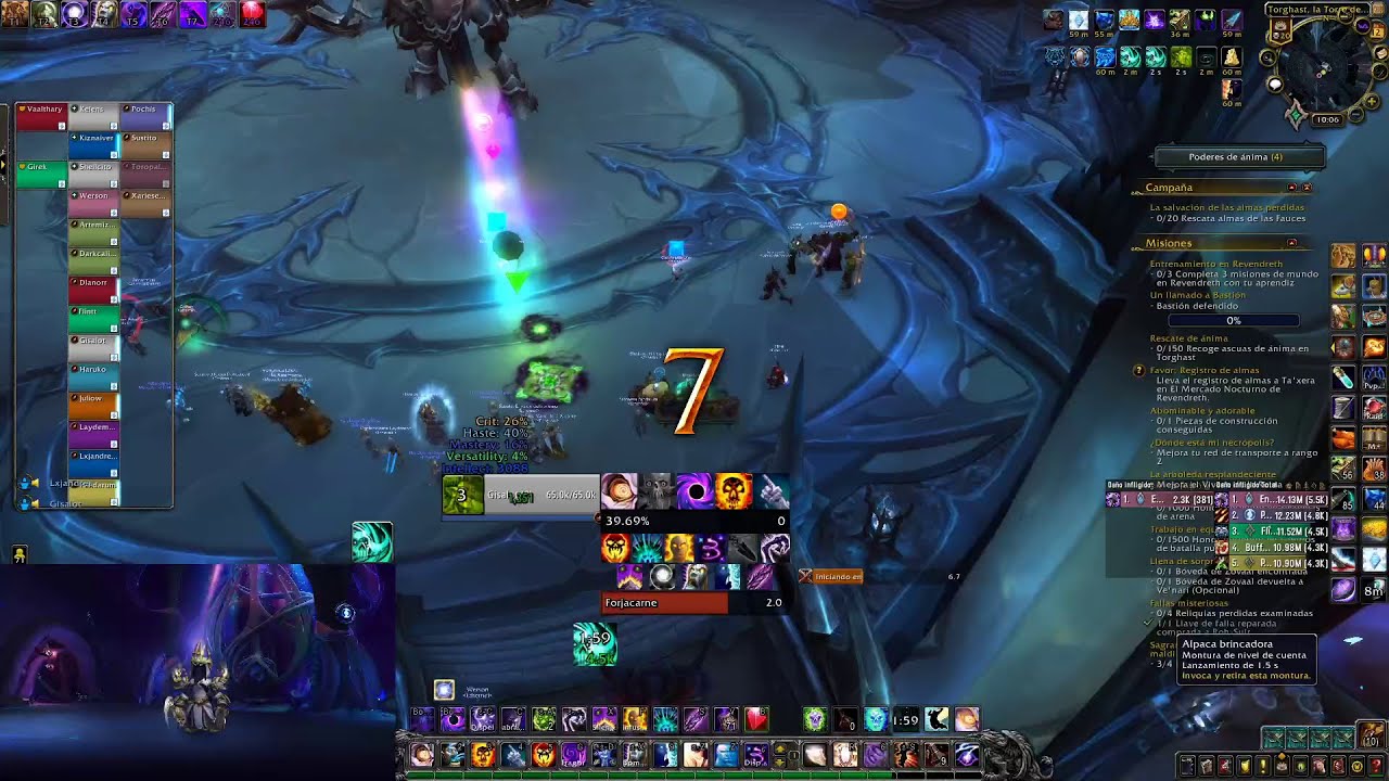 Ethernal (US-Drakkari) - Terragrue Mítico - Shadow Priest Necrolord PoV ...