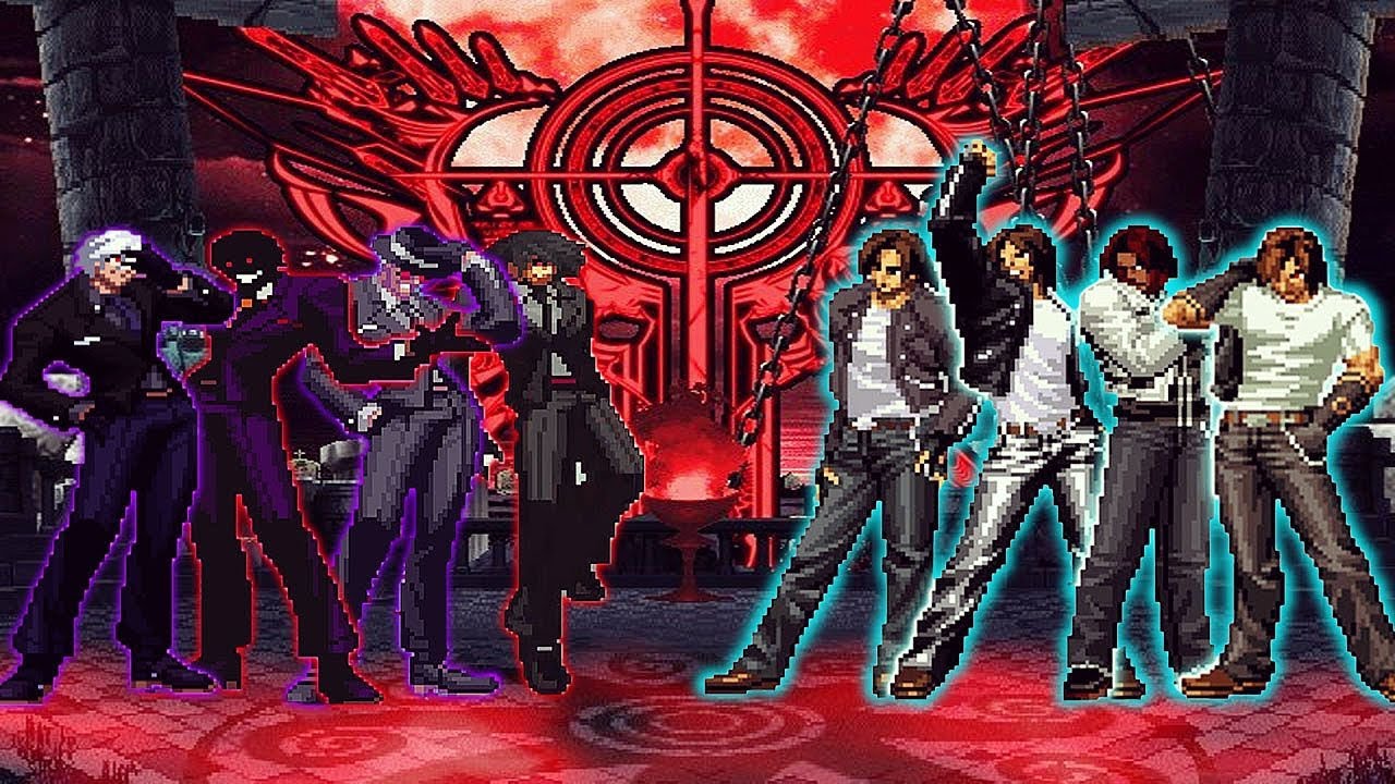 [KOF Mugen] Ultimate Kulou Team Vs Vs Orochi Legend Kyo Team - YouTube