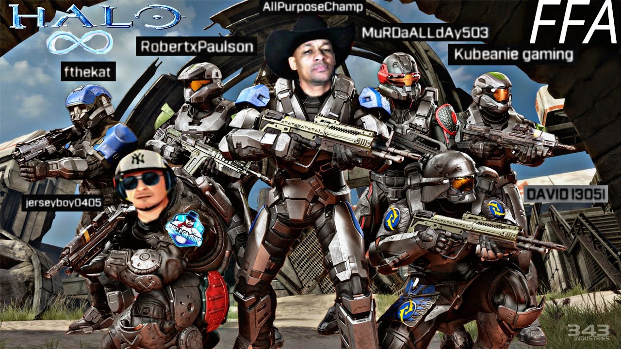 Halo infinite FFA with @Cowboy king of entertainment and @Gaming with ...