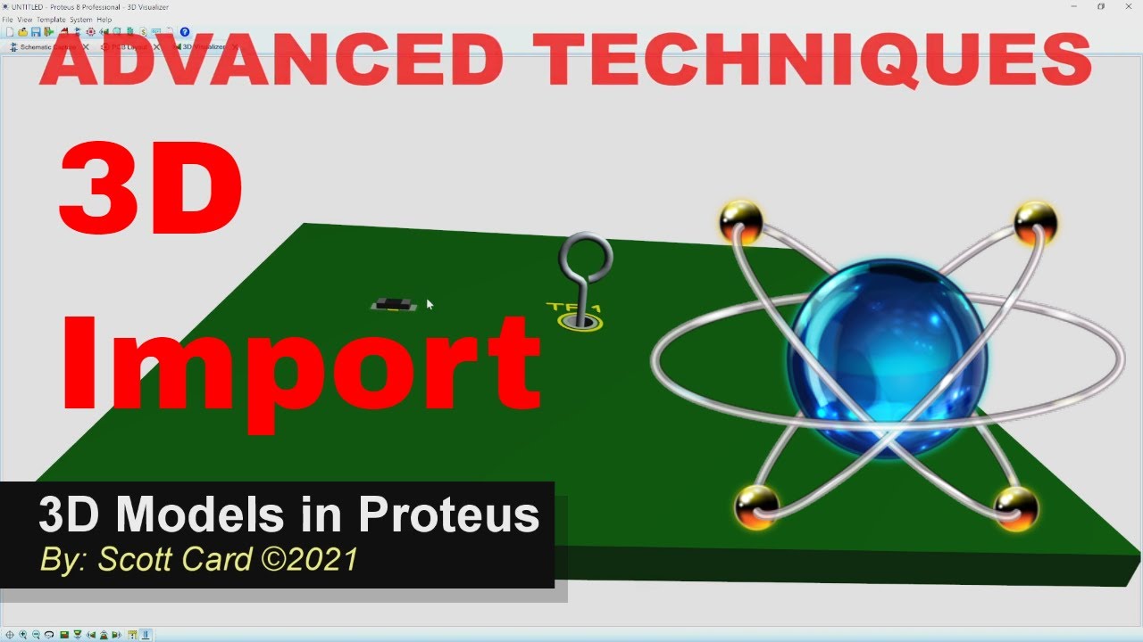 How to Make or Import 3D Models for Proteus (Awesome Impressions) - YouTube