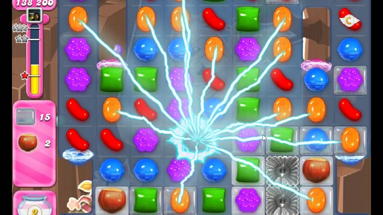 Candy Crush 1860 without booster - YouTube