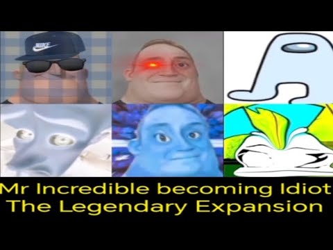 Mr incredible becoming idiot the legendary expansion - YouTube