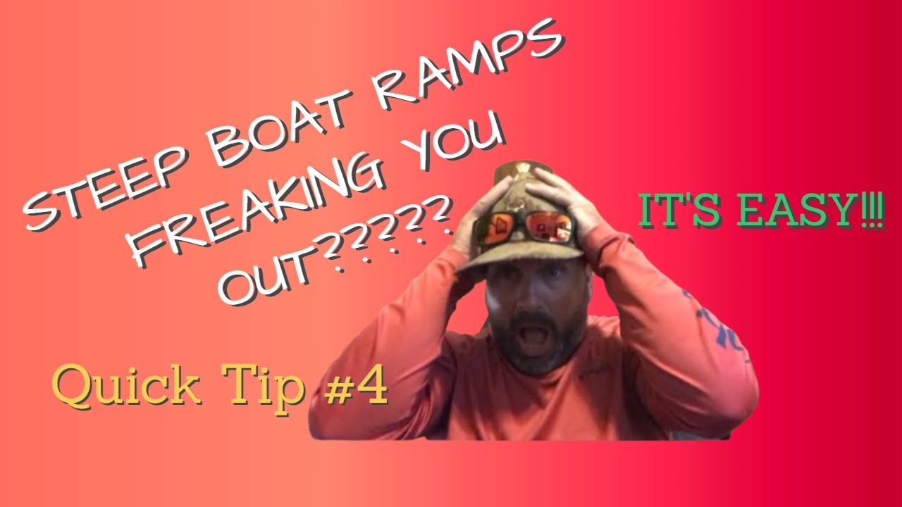 Quick Bass Fishing Tips #4 - Flooded & Steep Boat Ramps - YouTube