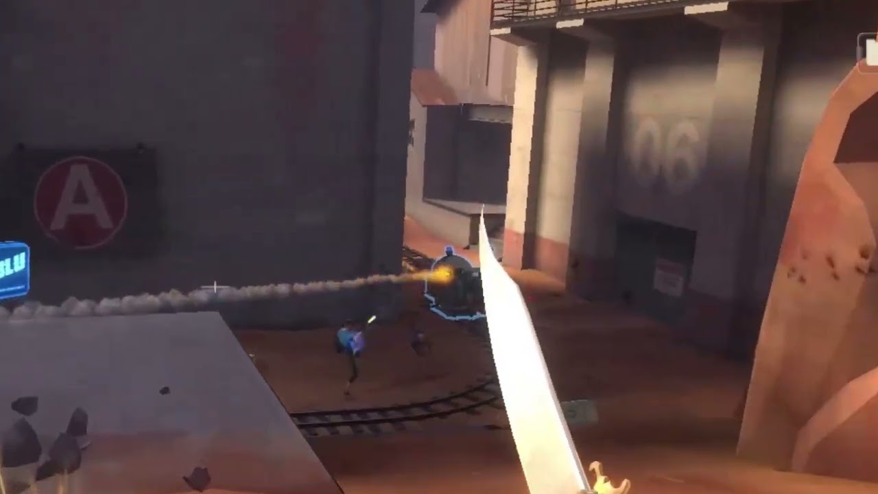 melee tf2 sniper bot? - YouTube