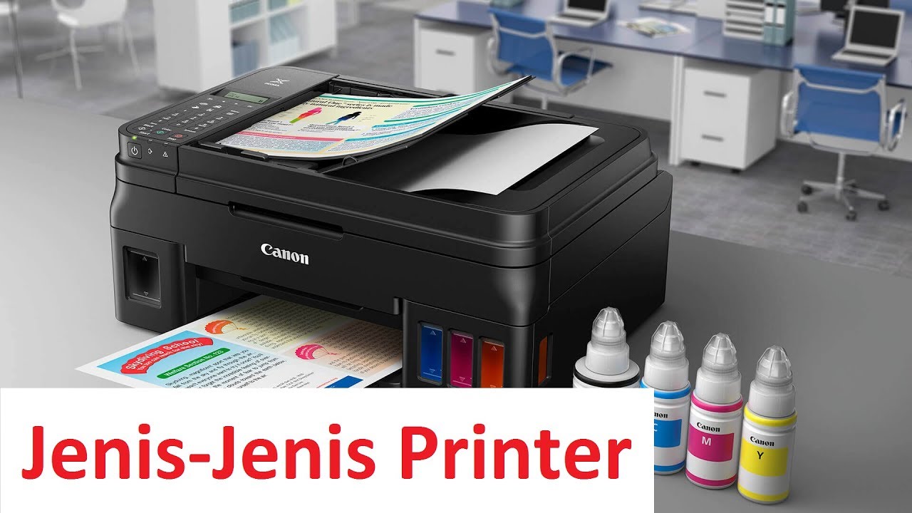 Jenis Printer Berdasarkan Teknologi yang Digunakan - YouTube