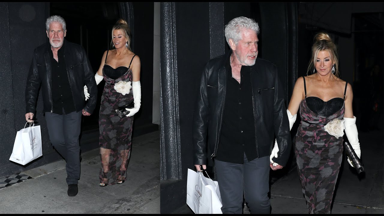 Actor Ron Perlman and wife Allison Dunbar step out for dinner in WeHo ...