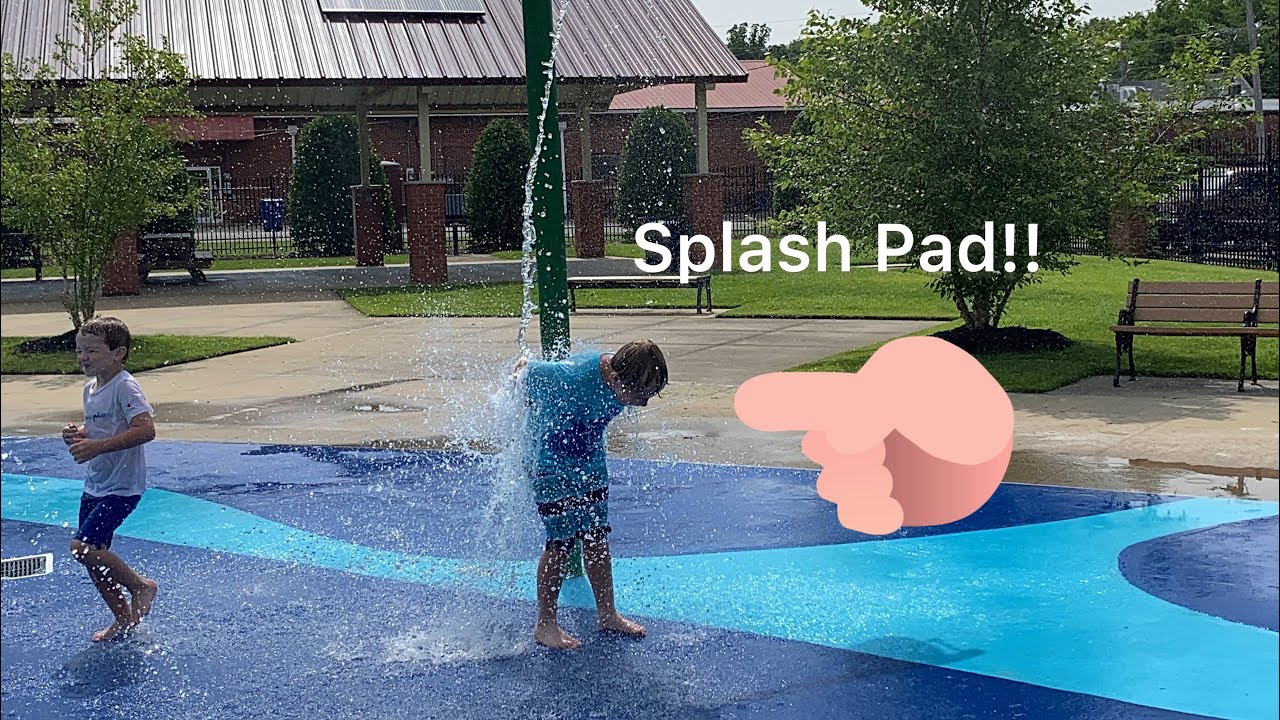 Splash Pad and Park Fun!! - YouTube