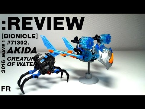 [REVIEW] LEGO Bionicle : Akida - Creature of Water [Français] - YouTube