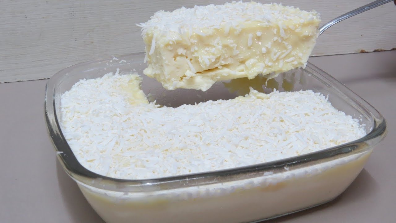 RECEITA DOCE RÁPIDA E FÁCIL COM APENAS 3 INGREDIENTES E PREPRADA EM ...