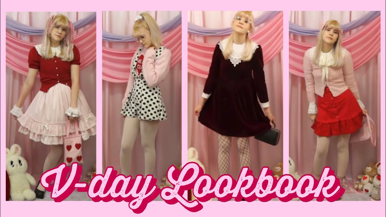 💌 ️ Lovecore Valentine's Day Lookbook 2021 ️💌 - YouTube