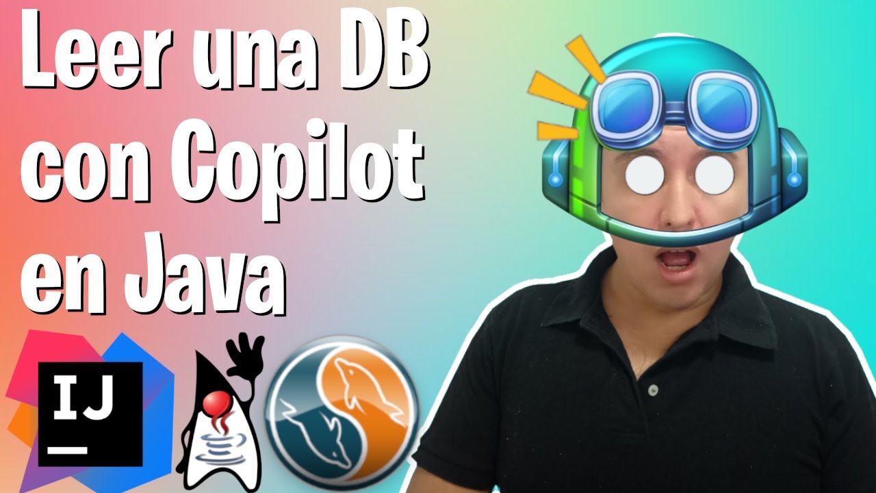 Leer la base de datos en Java con GitHubCopilot - YouTube