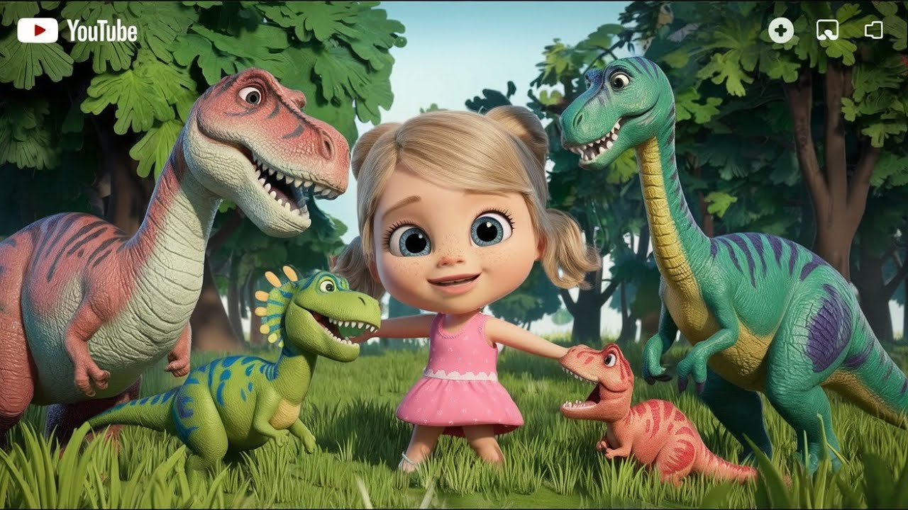 Dino Friendship Story for Kids | A Fun Dinosaur Friendship Cartoon for ...