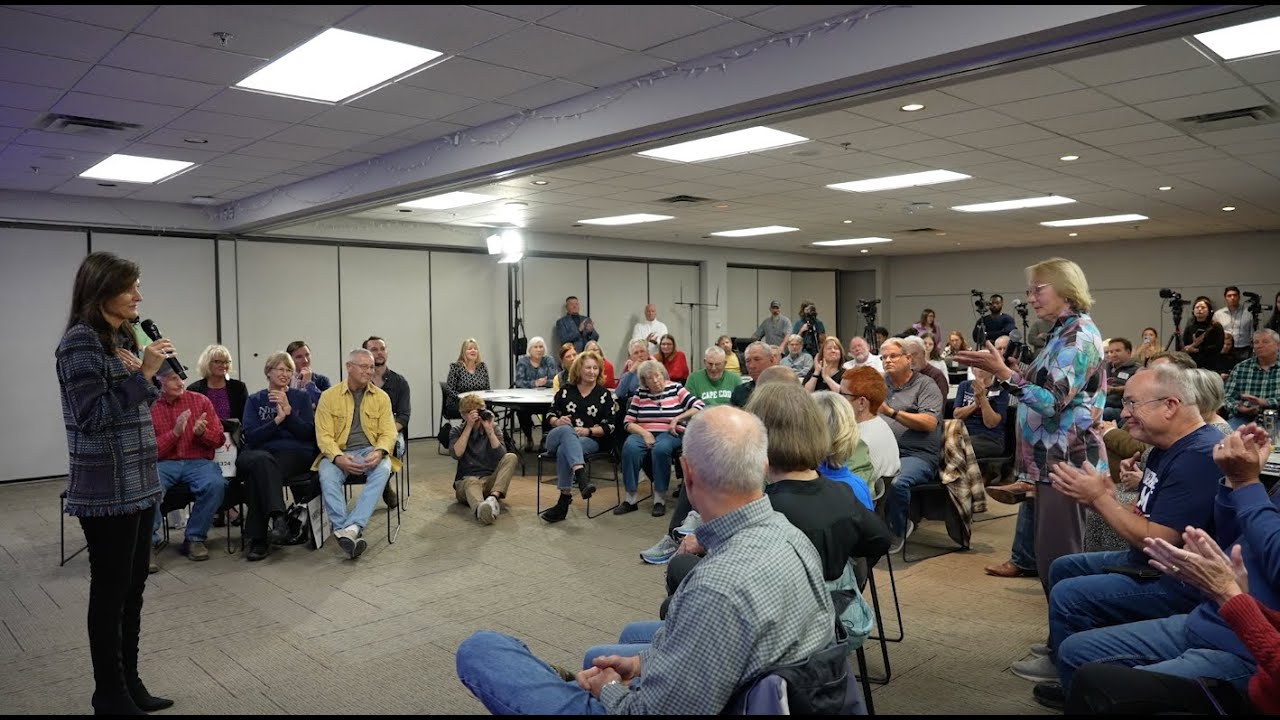 Iowa Conservative Leader Marlys Popma Endorses Nikki Haley - YouTube