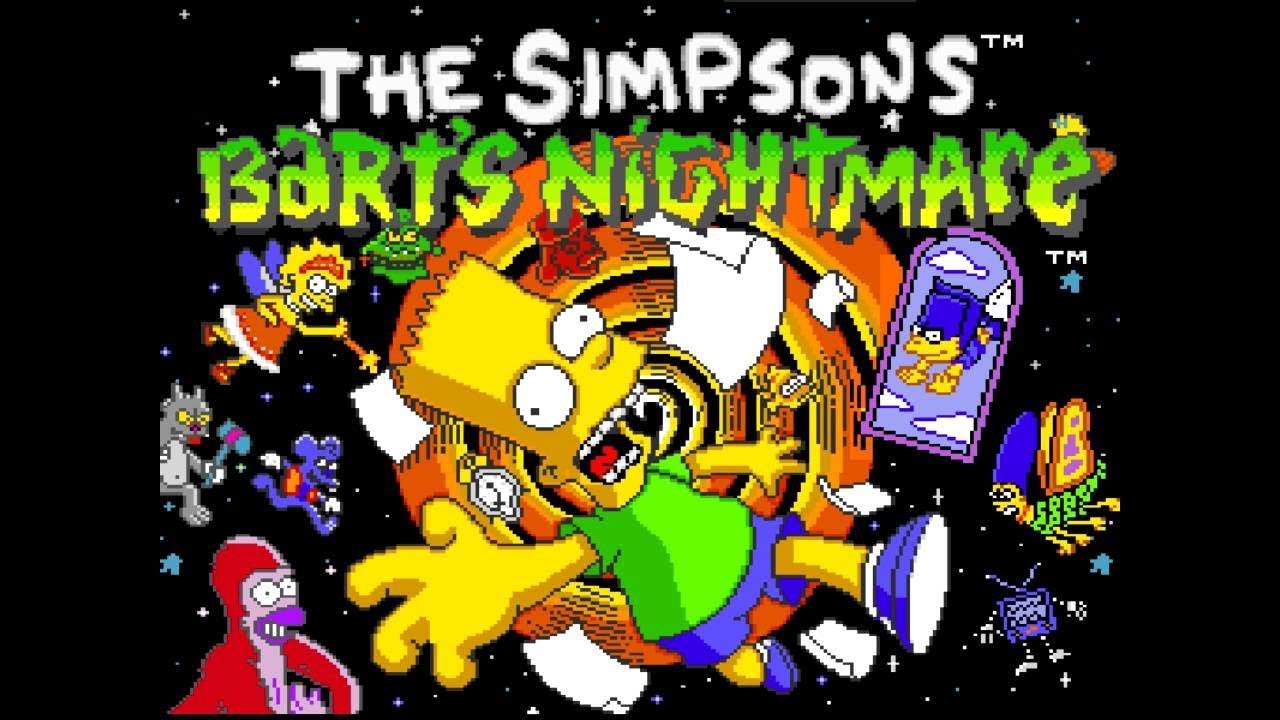 Let´s play The Simpsons Bart´s Nightmare - YouTube