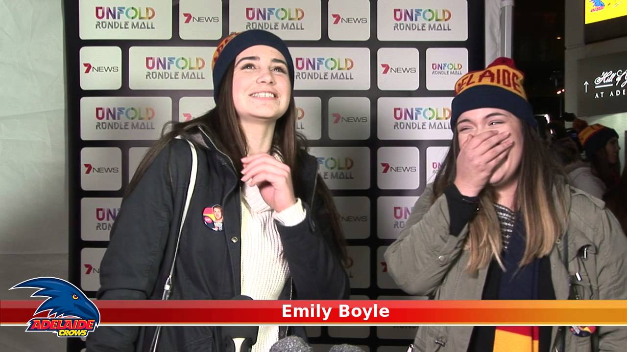 Emily Boyle - 7 News Crows Experience - YouTube