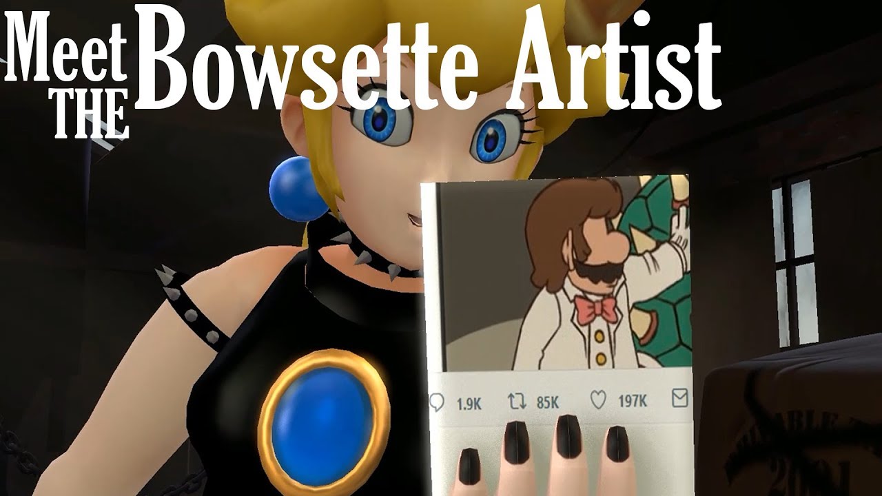 Meet The Bowsette Artist [Animation] - SFM - YouTube